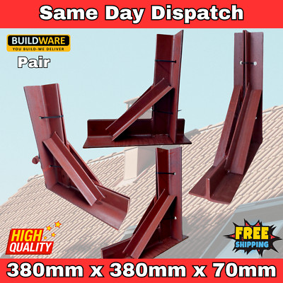 1 PAIR CHIMNEY SUPPORT GALLOWS BRACKETS SET 380mm x 380mm X 70mm | eBay UK