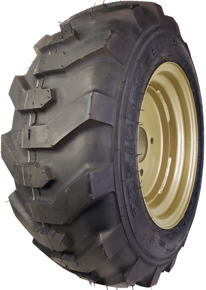 23x8.50-12 Tire Wheel Rim Yanmar 4x4 Garden Compact Tractor Mower 6ply ...