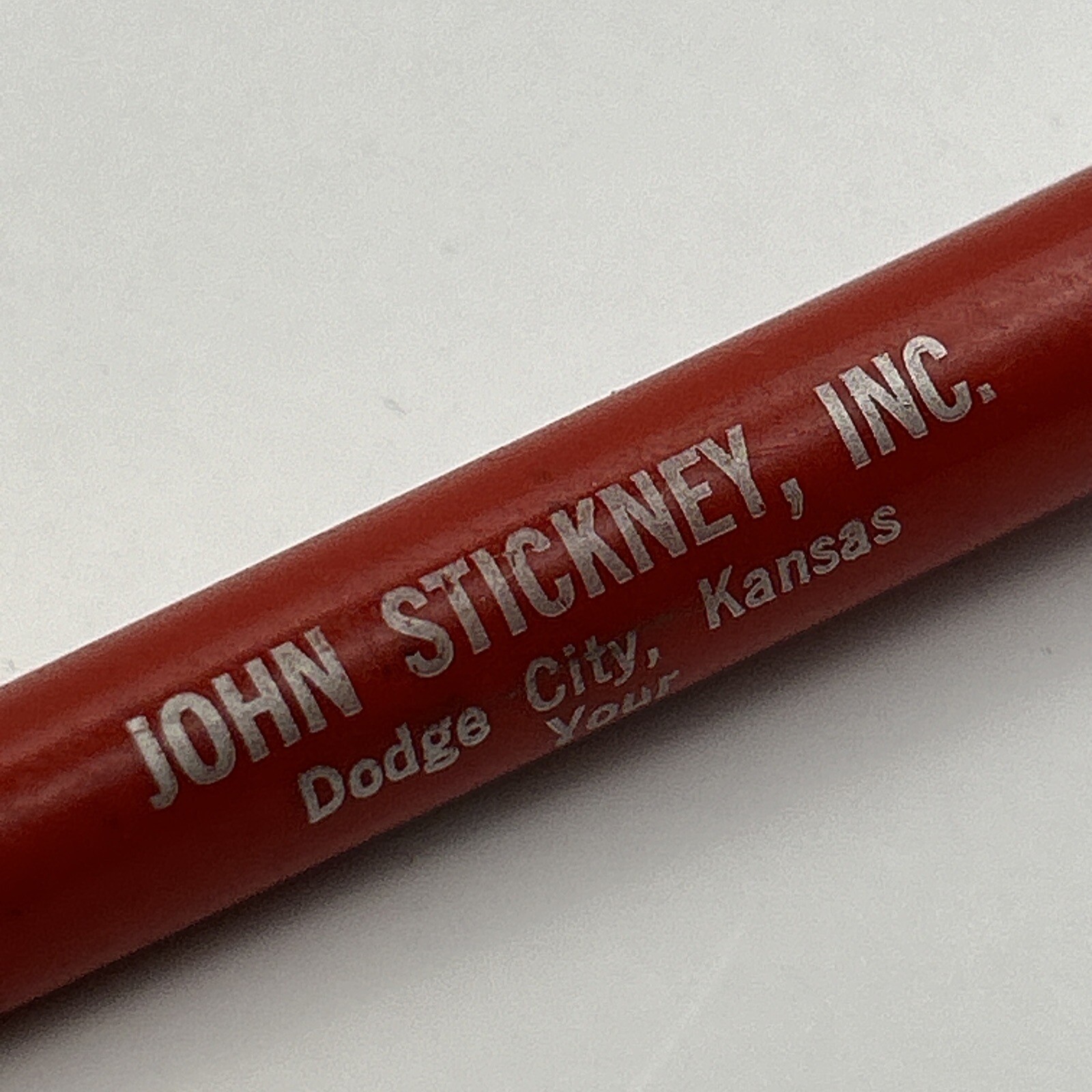 VTG Ballpoint Pen John Stickney Coors Distributor Dodge City Kansas | eBay