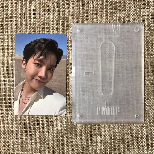 BTS J-HOPE [PROOF] Official Photocard + Acrylic Frame Set, Weverse ...