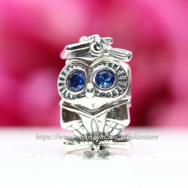 Authentic Pandora Wise Owl Graduation Charm 798907C01 | eBay