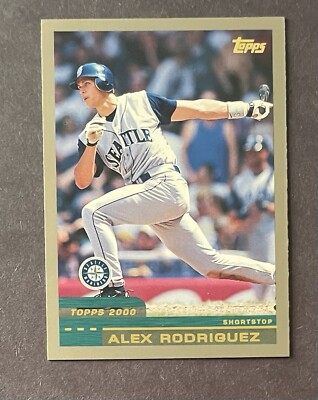 2000 Topps #100 Alex Rodriguez Seattle Mariners | eBay