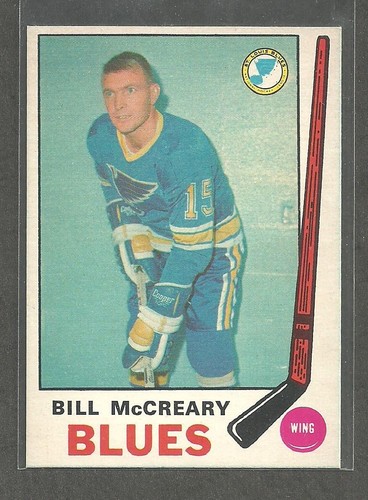 1969-70 OPC HOCKEY CARD # 181 BILL MCCREARY | eBay