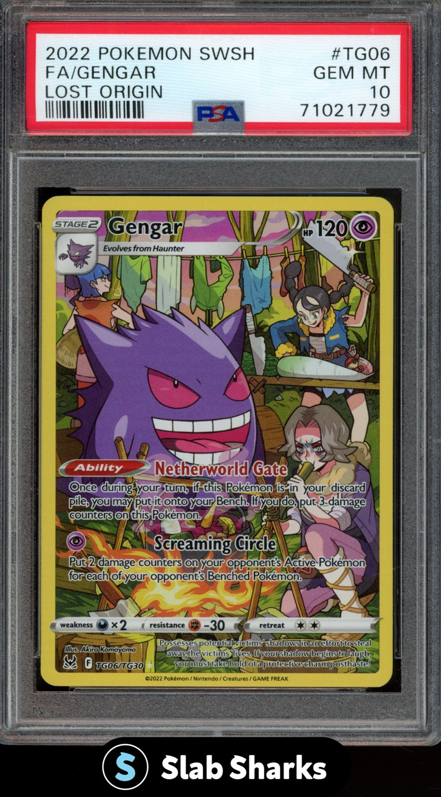 Gengar 2022 Sword & Shield: Lost Origin #TG06/TG30 Trainer Gallery ...