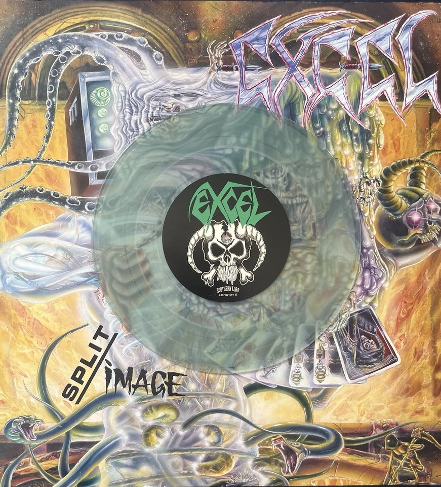 Excel Split Image 2XLP PURPLE VINYL Thrash SUICIDAL TENDENCIES NO MERCY ...