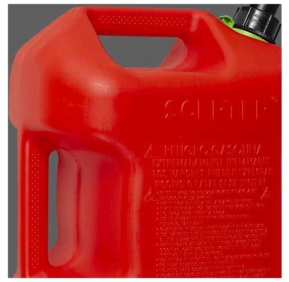 Scepter 5 Gallon Gas Can SmartControl Enhance Fuel Gasoline Container ...