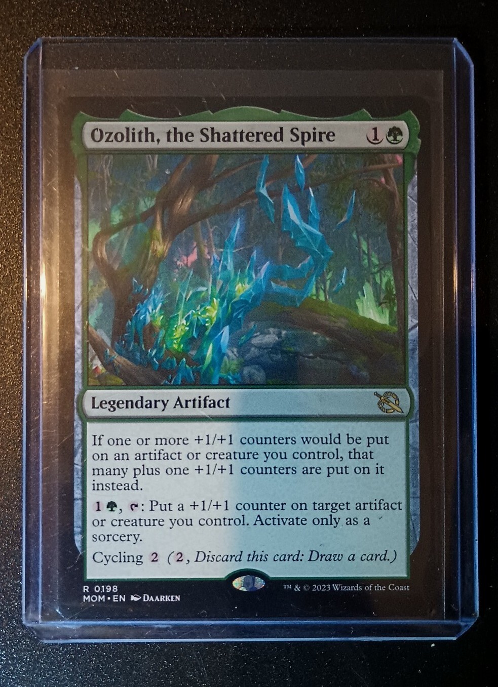 MTG Ozolith, the Shattered Spire March of the Machines 0198 Regular ...