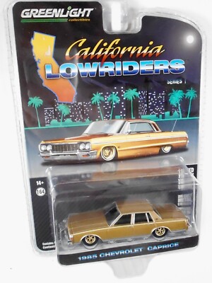 GREENLIGHT CALIFORNIA LOWRIDER 1:64 SCALE DIE-CAST - 1985 CHEVY CAPRICE ...