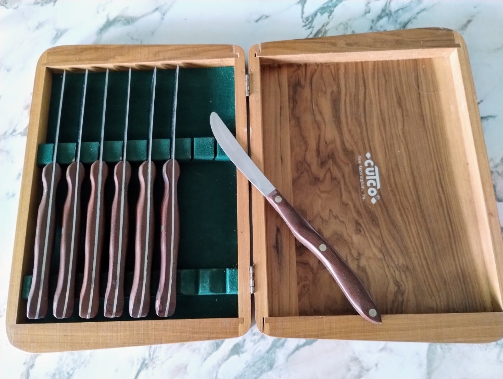 Cutco Steak Knife Set with Straight Blade | eBay