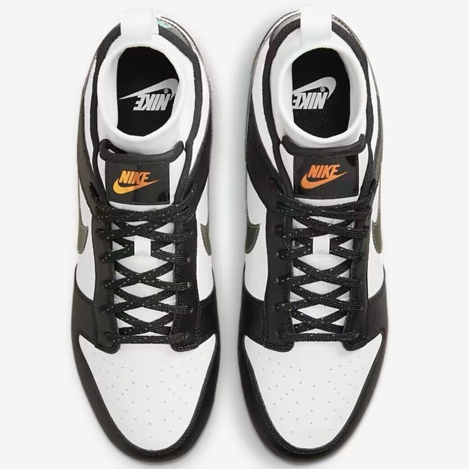 Nike Vapor Edge Dunk Panda Black White Football Cleats Men's RARE NEW ...