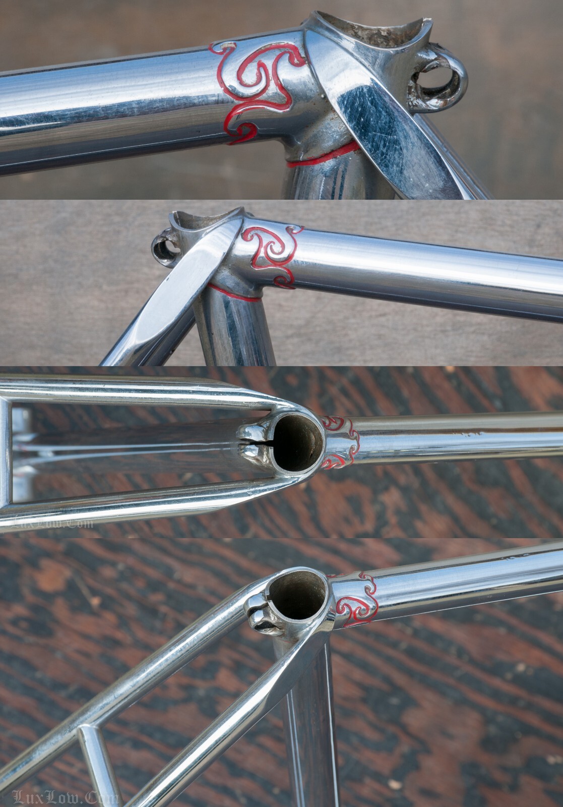 Vintage 1964 Carlton International Track Bicycle FRAME FORK 531 ...