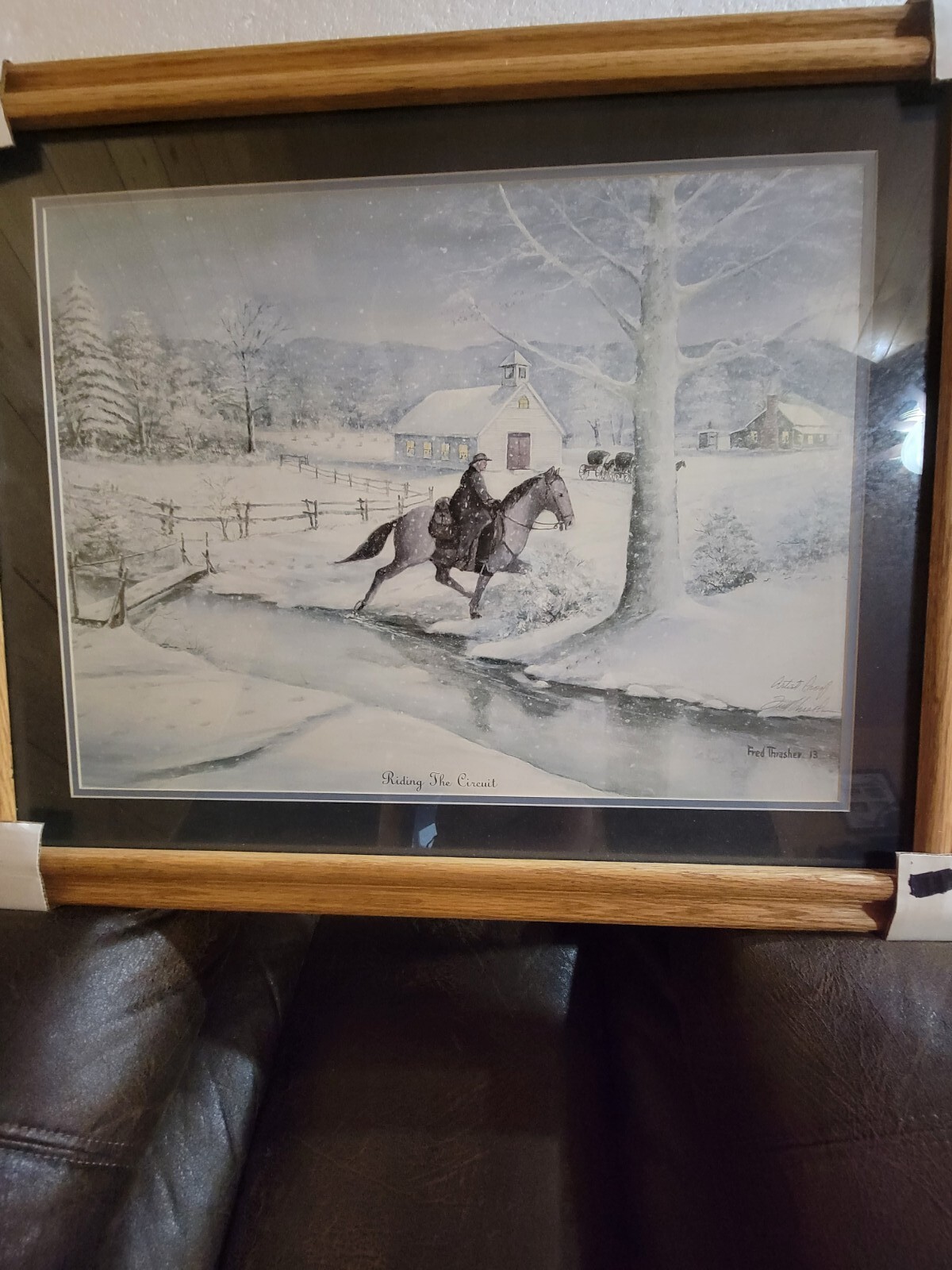 Riding The Circuit Print by Fred Thrasher 26 x 32 Artist Proof Signed ...