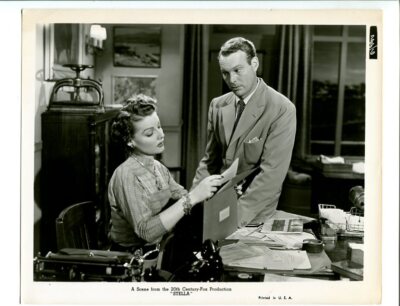 STELLA-1950-8X10 PROMO STILL-LEIF ERICKSON-ANN SHERIDAN-COMEDY-BASED ON ...