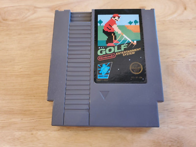 NES - GOLF - (Tested & Guaranteed) - Nintendo Black Label PGA Sports ...