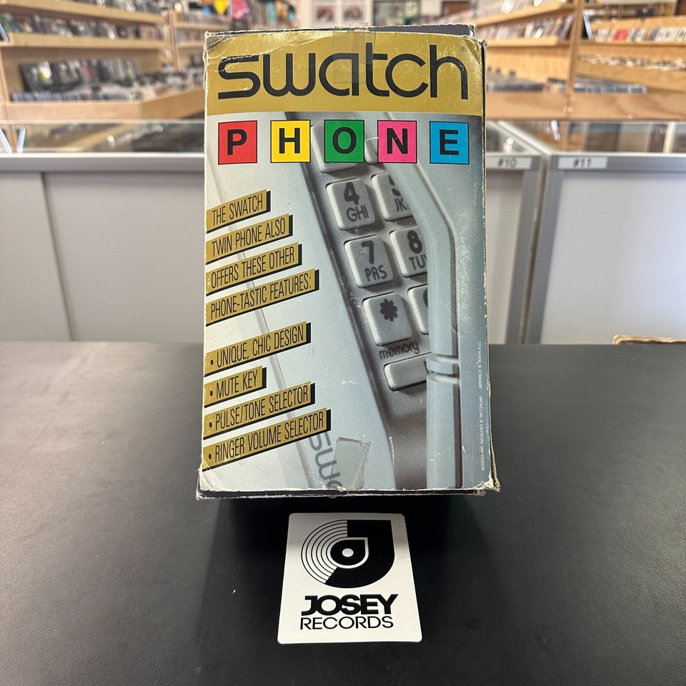 Swatch Phone - Deluxe Model - "Pick Me Up" - Vintage Landline 1980s ...