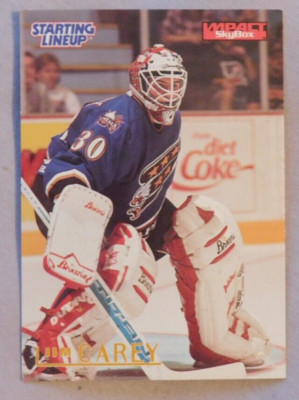 1998 Starting Lineup Jim Carey Washington Capitals Hockey Card ex-mt | eBay