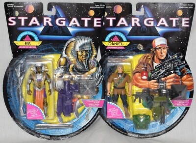 Stargate RA & Daniel Action Figure MOC 1994 Hasbro 89002, 89001 Vintage ...