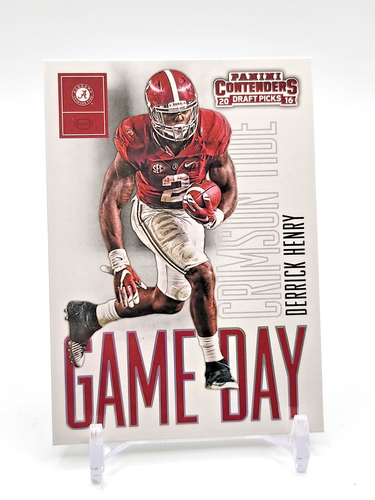 Derrick Henry ROOKIE CARD "Game Day" 2016 Panini Contenders Draft Picks ...