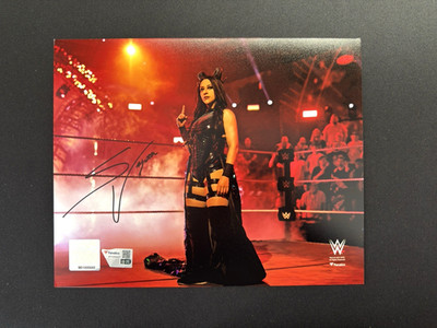 STEPHANIE VAQUER Signed Autograph 8x10 Photo WWE Authentic FANATICS | eBay
