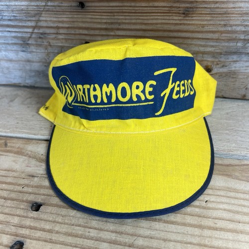 VTG NOS Deadstock Wirthmore Feeds Agriculture Painters Cap Meat Milk ...