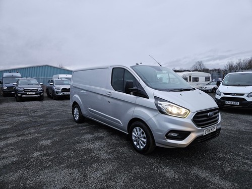 2019 ON 19 PLATE FORD TRANSIT CUSTOM 2.0 TDCI 300 LIMITED LWB ULEZ FREE ...