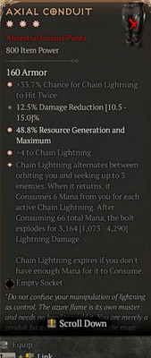 Diablo 4 S9 Season 9 / 3GA Axial conduit | eBay