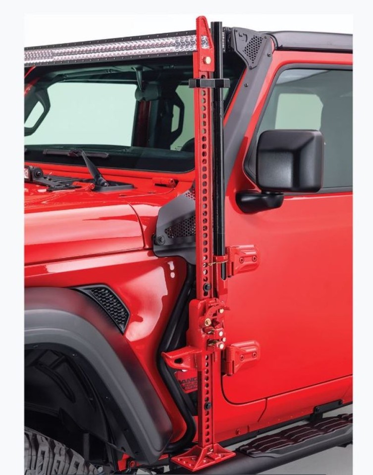 Go Rhino Exterior Jack Mount for Jeep Wrangler JL/JLU & Gladiator JT ...