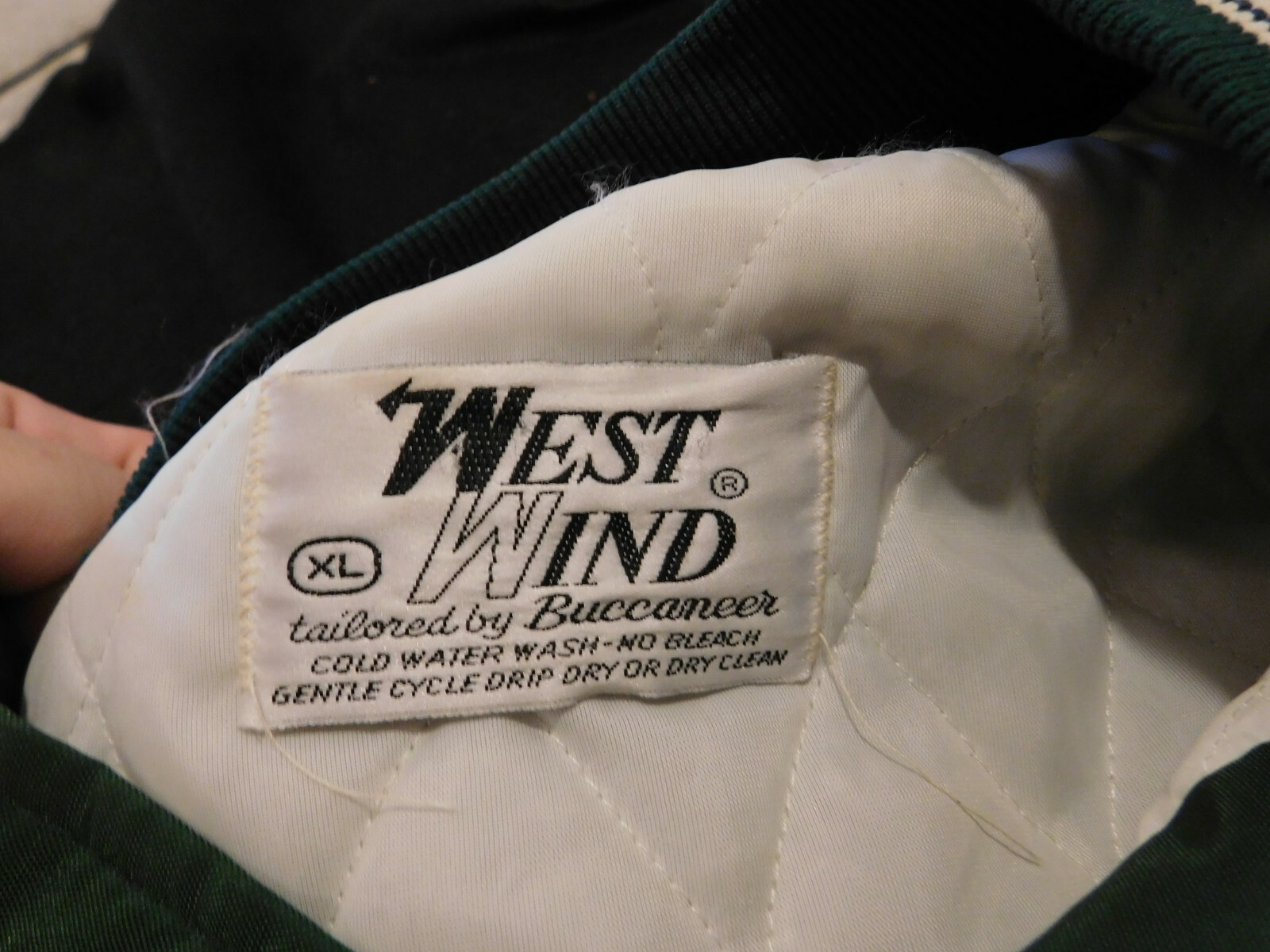 Westwind Dow Instrument Department Green Jacket Size XL | eBay