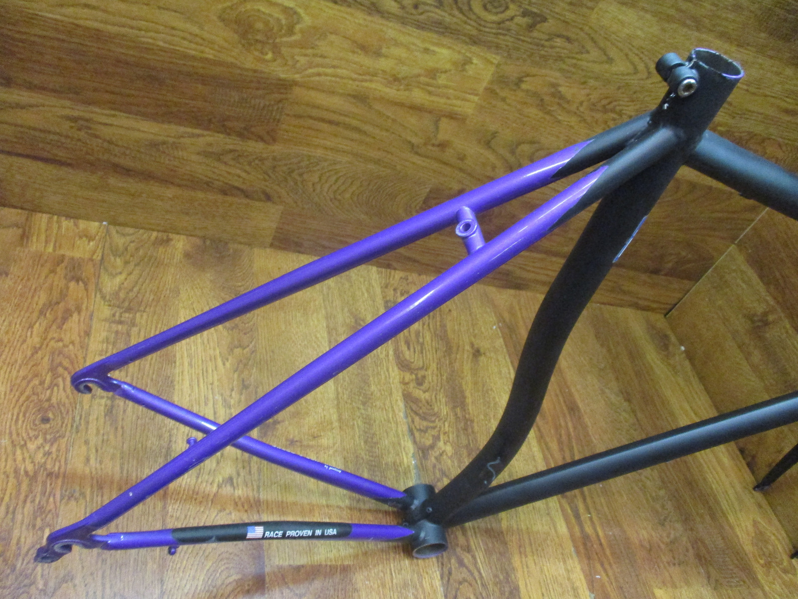 RARE VINTAGE KHS AERO COMP TRUE TEMPER STEEL 700C FRAME SET | eBay