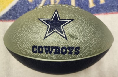 Vintage NFL Dallas Cowboys NERF Original Turbo Football Gray Blue 90s ...