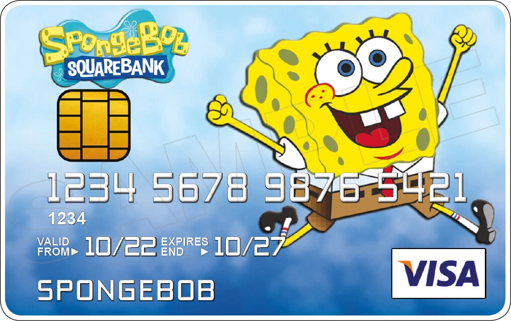 Spongebob Credit Card