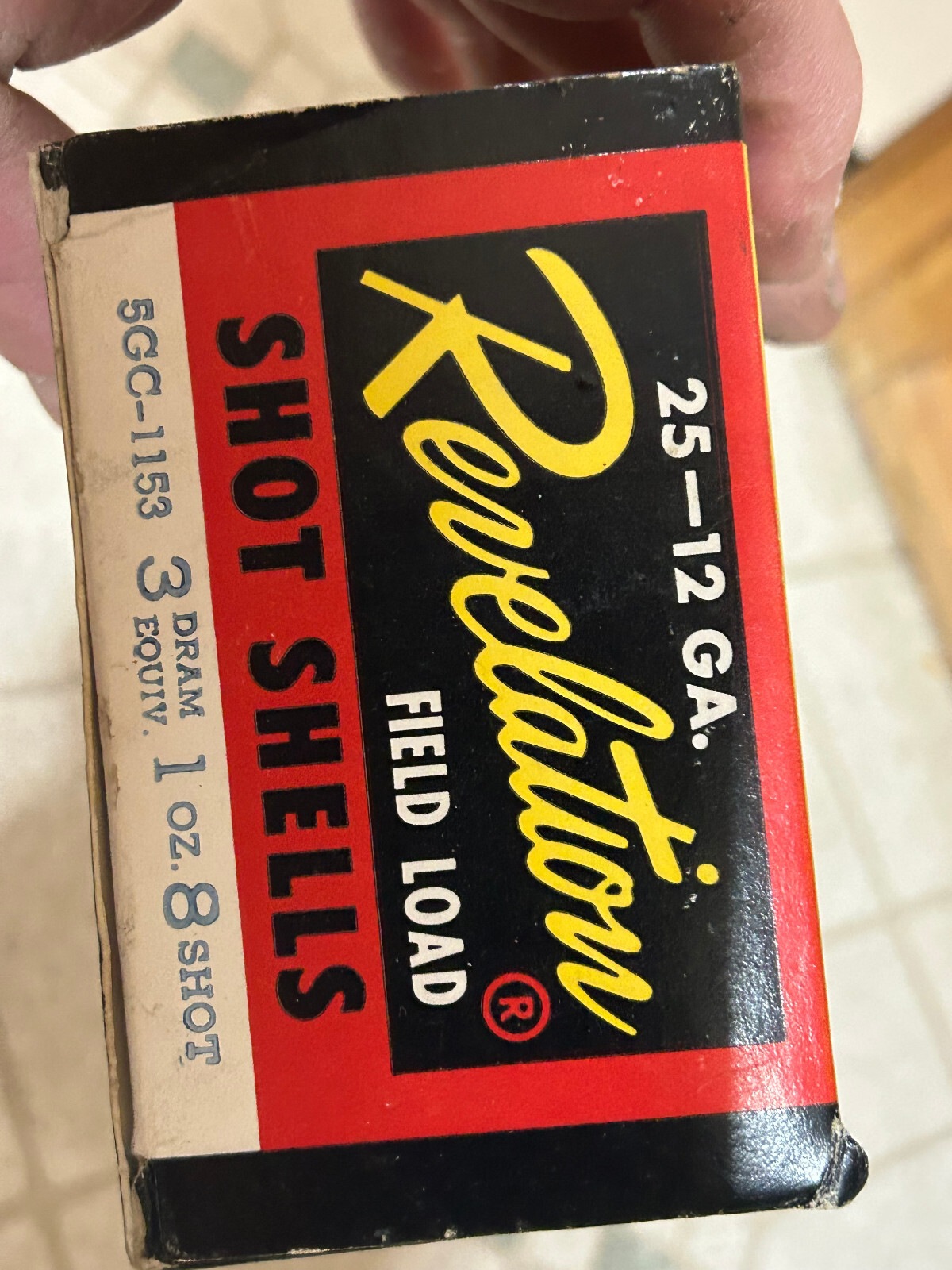 VINTAGE SHOT GUN AMMO WESTERN AUTO SUPPLY REVELATION 12 GA BOX EMPTY ...