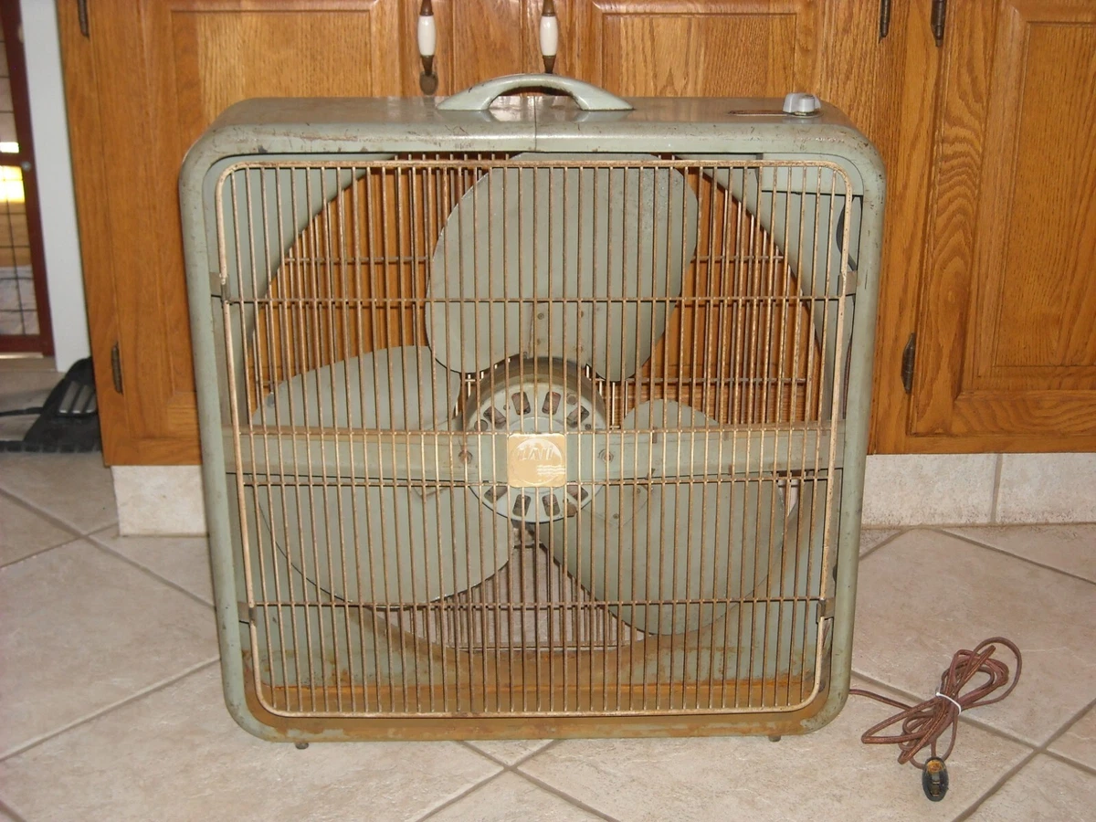 Vintage Box Fan Ebay