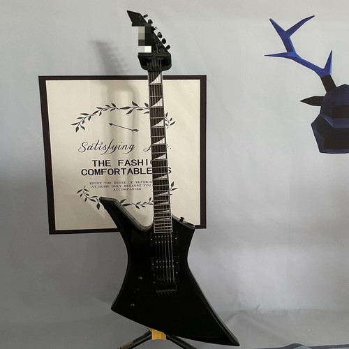 Left-Handed Black Explorer Electric Guitar Mahogany Body&Neck | eBay