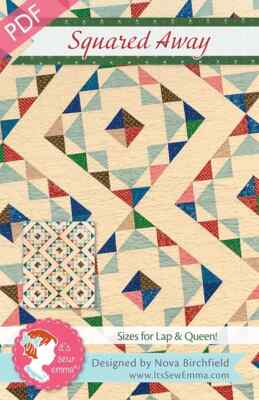 Its Sew Emma Pattern - QUILTING DESIGN - SQUARED AWAY | eBay