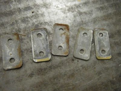 65 MGB DOOR STRIKER SHIMS 14892 | eBay