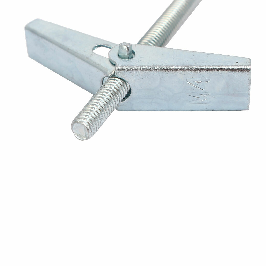 M4 x 50mm Male Thread Spring Loaded Hollow Wall Round Head Toggle Bolt ...