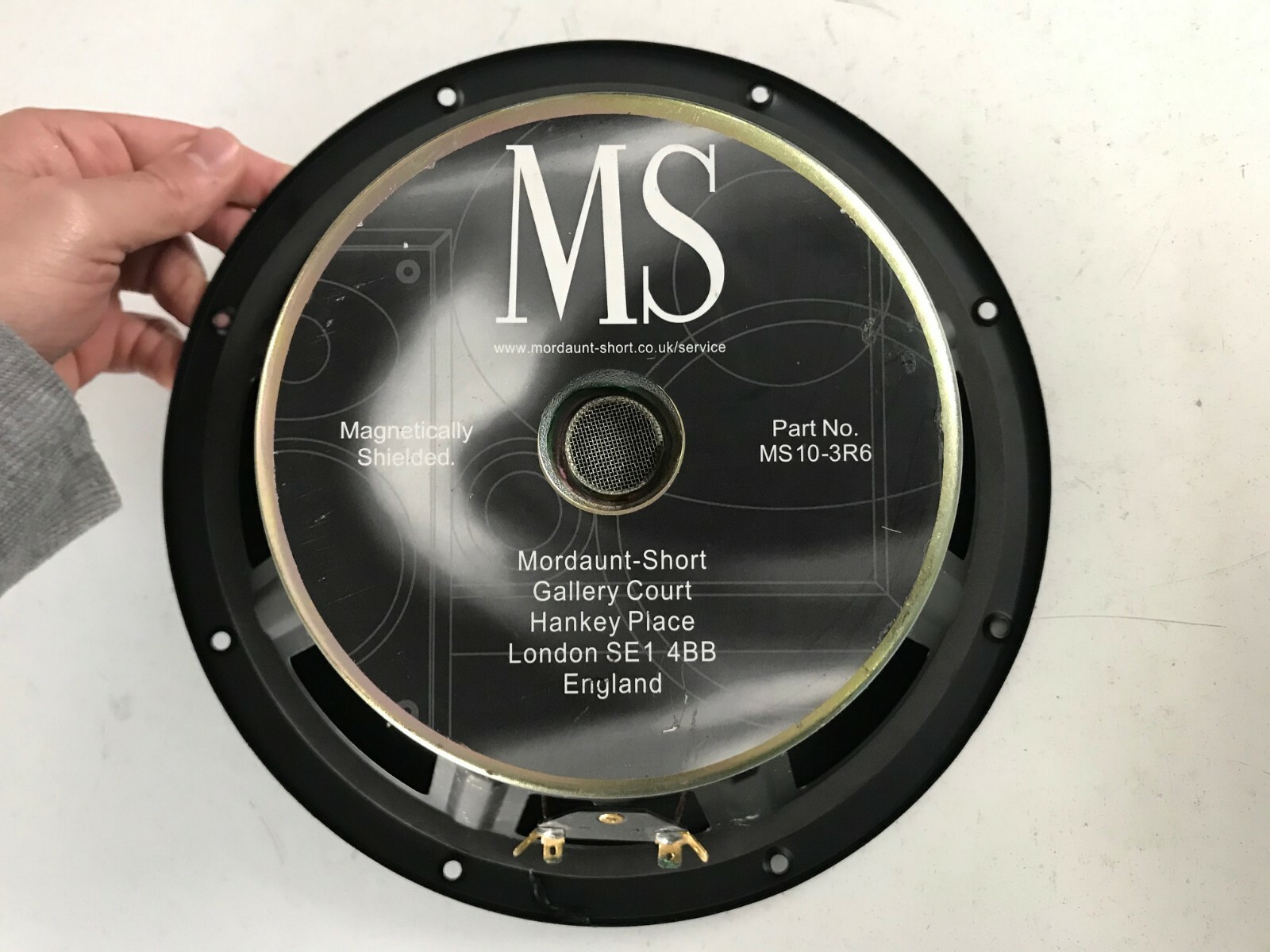 1 x Mordaunt-Short 10" 4ohm MS10-3R6 Speaker Woofer Driver | eBay Australia