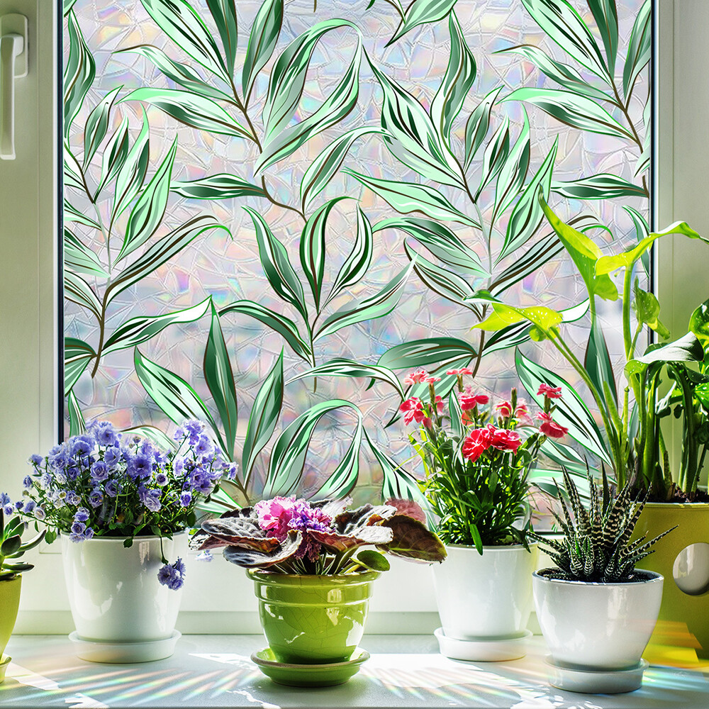 Glass Floral Window Screens