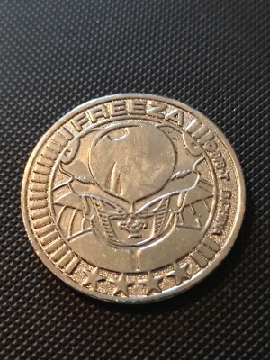 COIN PIECE MEDAL MEDAILLE FREEZA DRAGON BALL DBZ 2004 COLLECTOR BANDAI ...