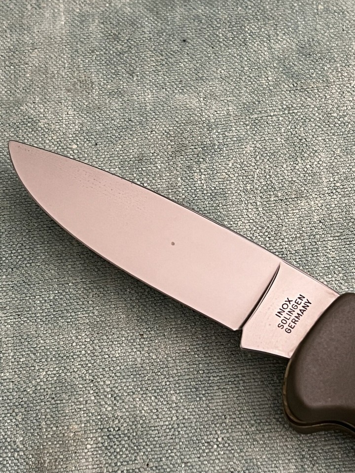 Rare Brand new Inox Solingen Lite 2 KC 10 Germany Pocket Knife Green ...