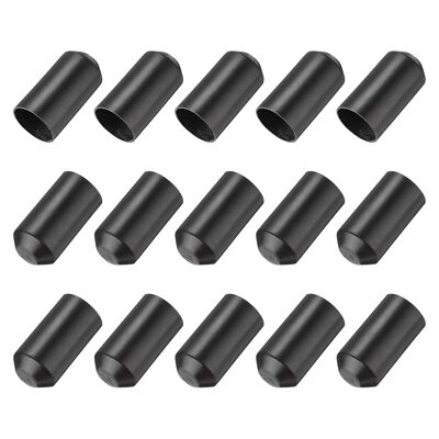 15Pcs Heat Shrink End Cap 20mm ID x 40mm L 1.51 Ratio Heat Shrink ...