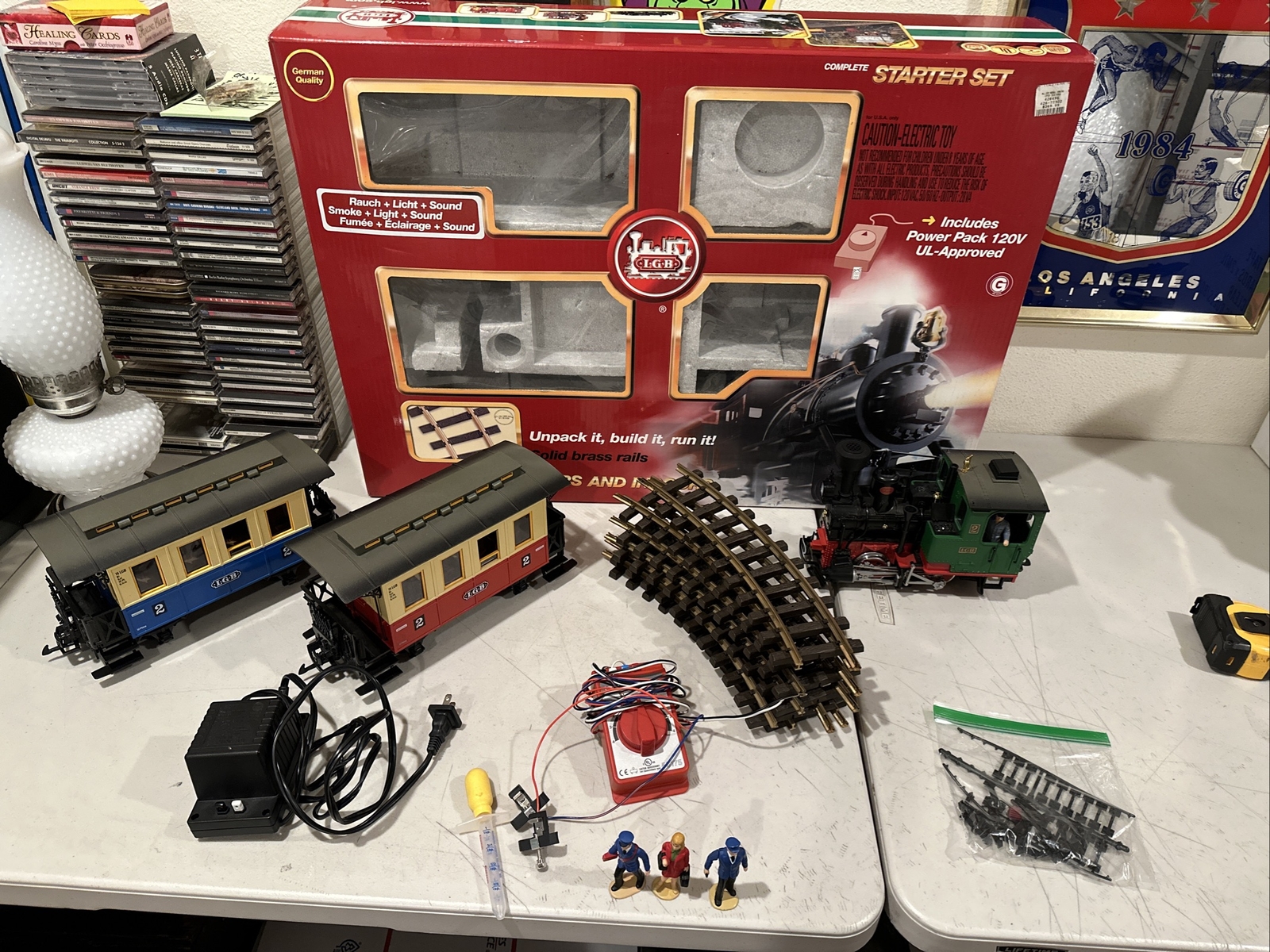 LGB Trains 72302 120 Volts Passenger Starter Set for sale online | eBay
