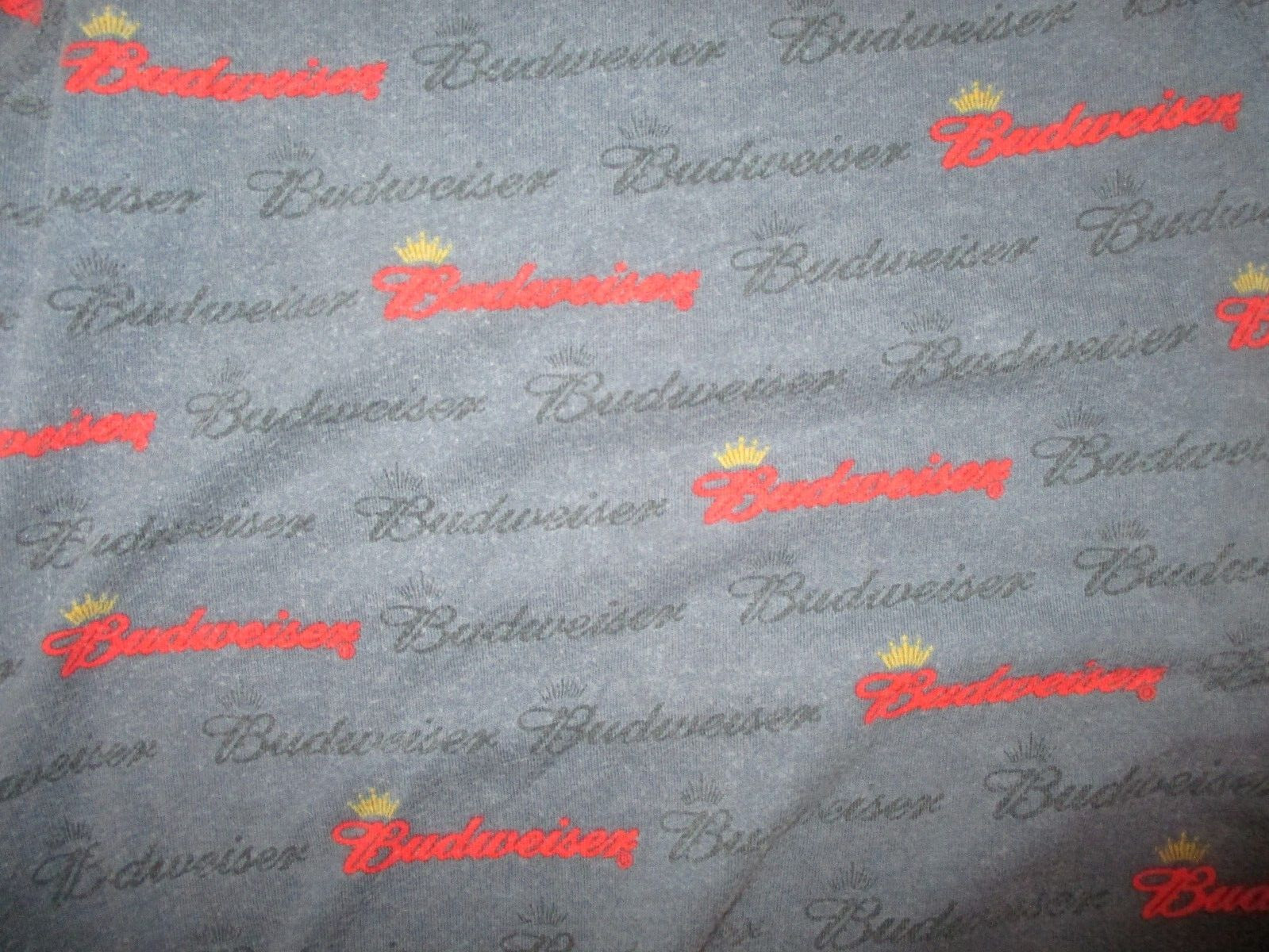 BUDWEISER PAJAMA PANTS King of Beers Lounge Sleep Wea… - Gem