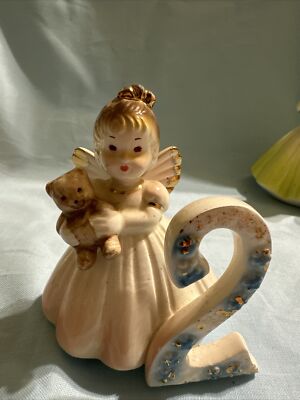 Vintage Josef Originals Angel Doll Figurine Through the Years Birthday ...