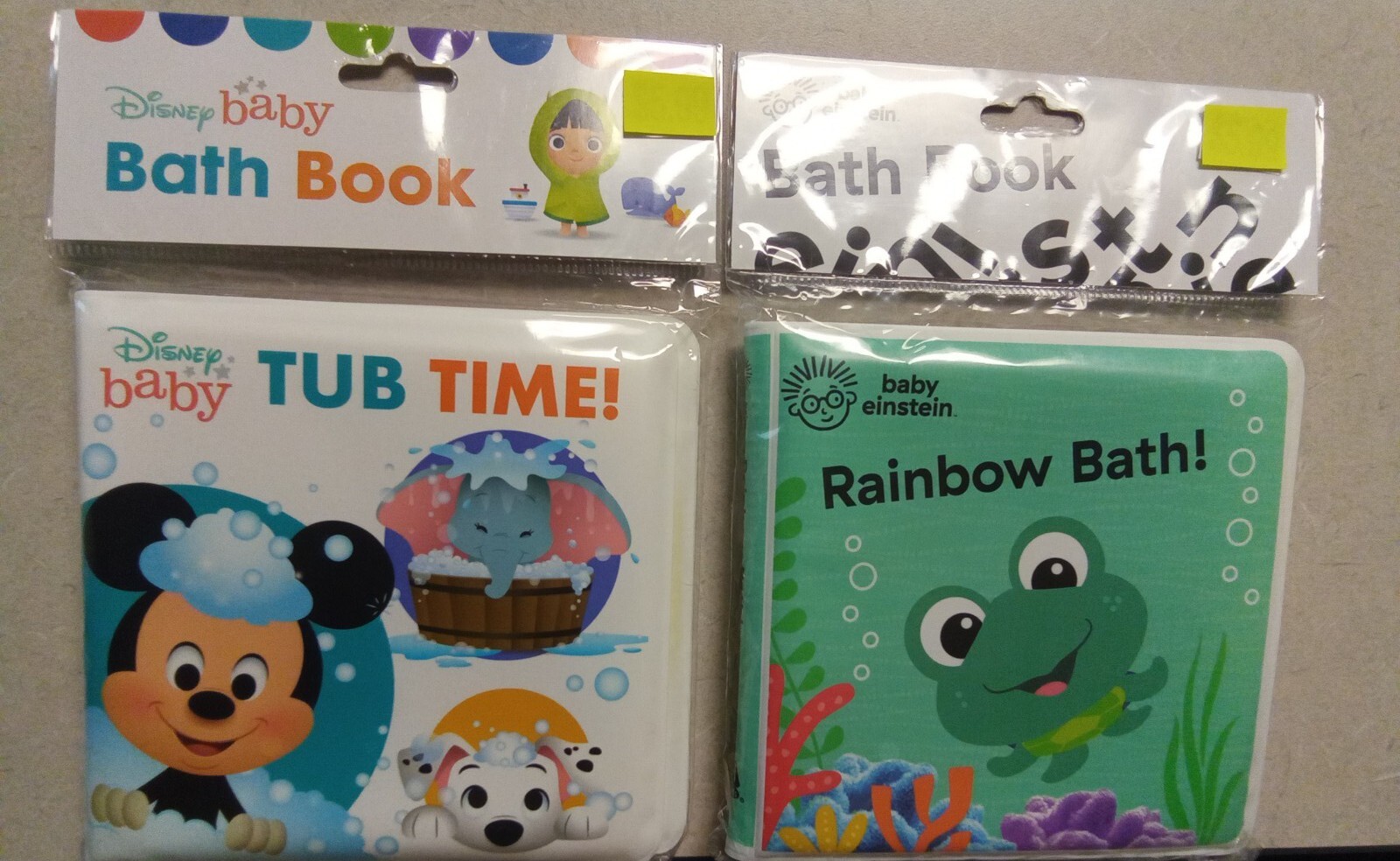 Disney Baby Tub Time & Baby Einstein Rainbow Bath. Bath Book by PI Kids ...
