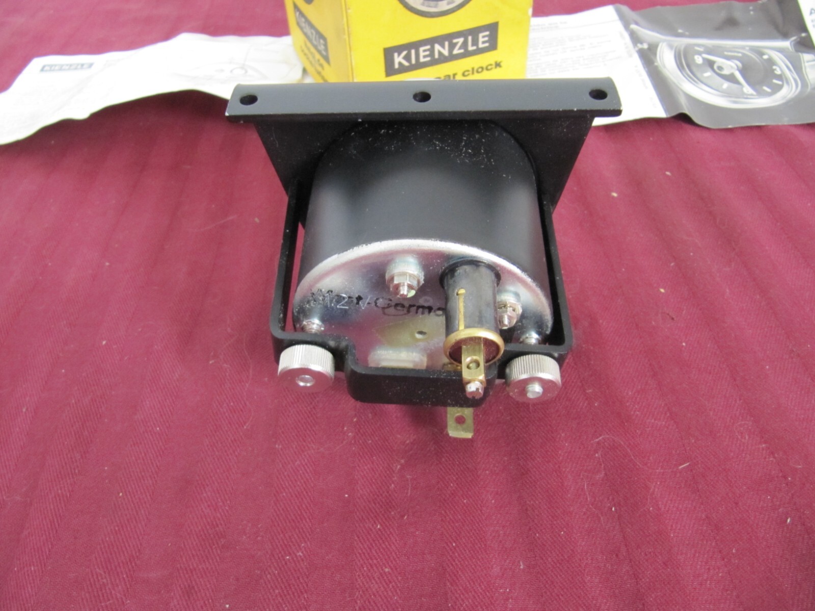 NOS VDO Kienzle Clock 12 volt Under Dash Perfect in Box | eBay