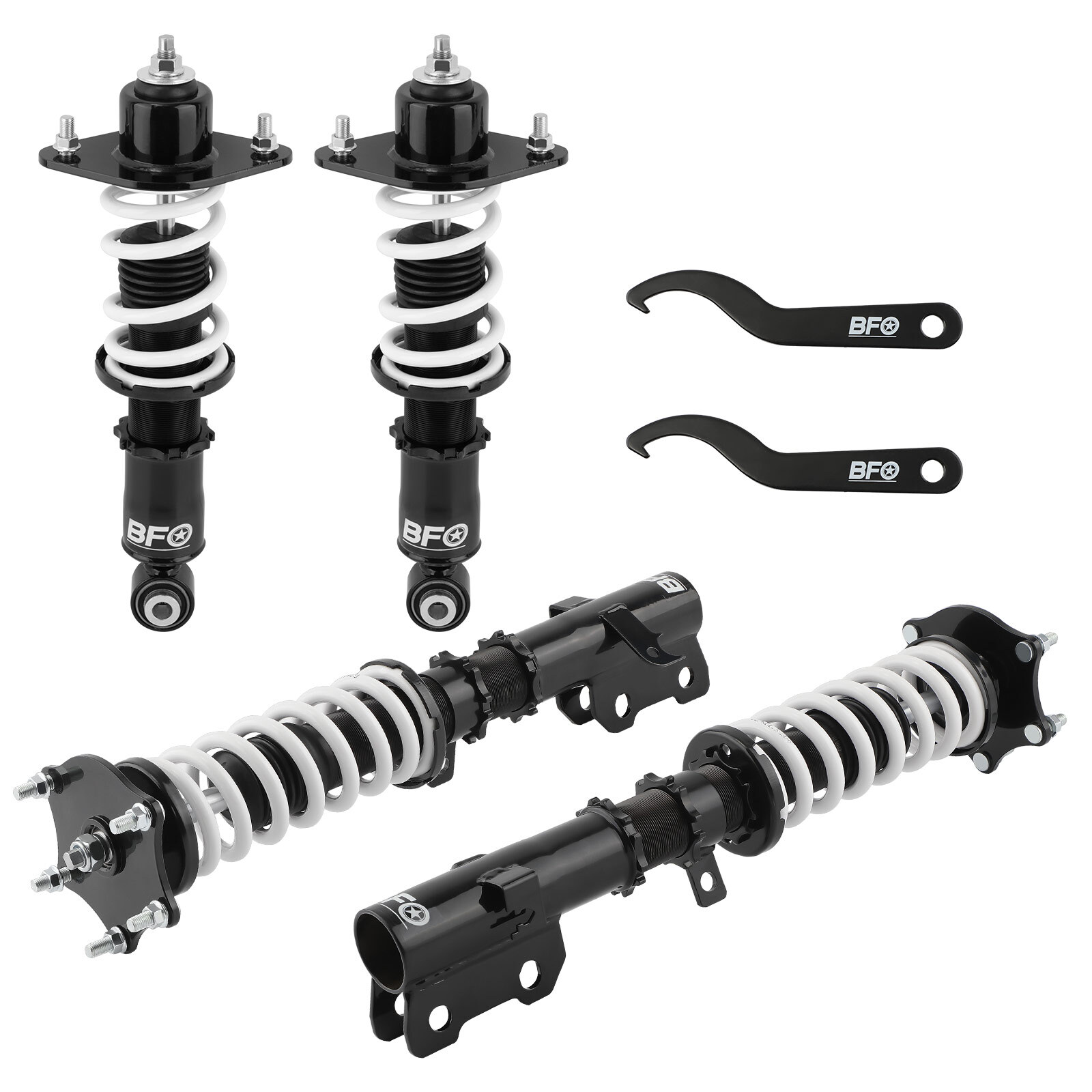 BFO Coilovers Kits for Honda CR-V LX Sport Utility 4-Door 2007-2011 2 ...