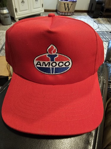 Vintage Amoco Gas And Oil Hat Cap Snapback | eBay