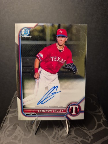 2022 Bowman Chrome Cameron Cauley Prospect Autograph | eBay